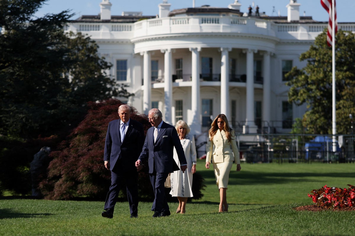 Charles and Camilla thought White House was ‘amazing’, says US ...