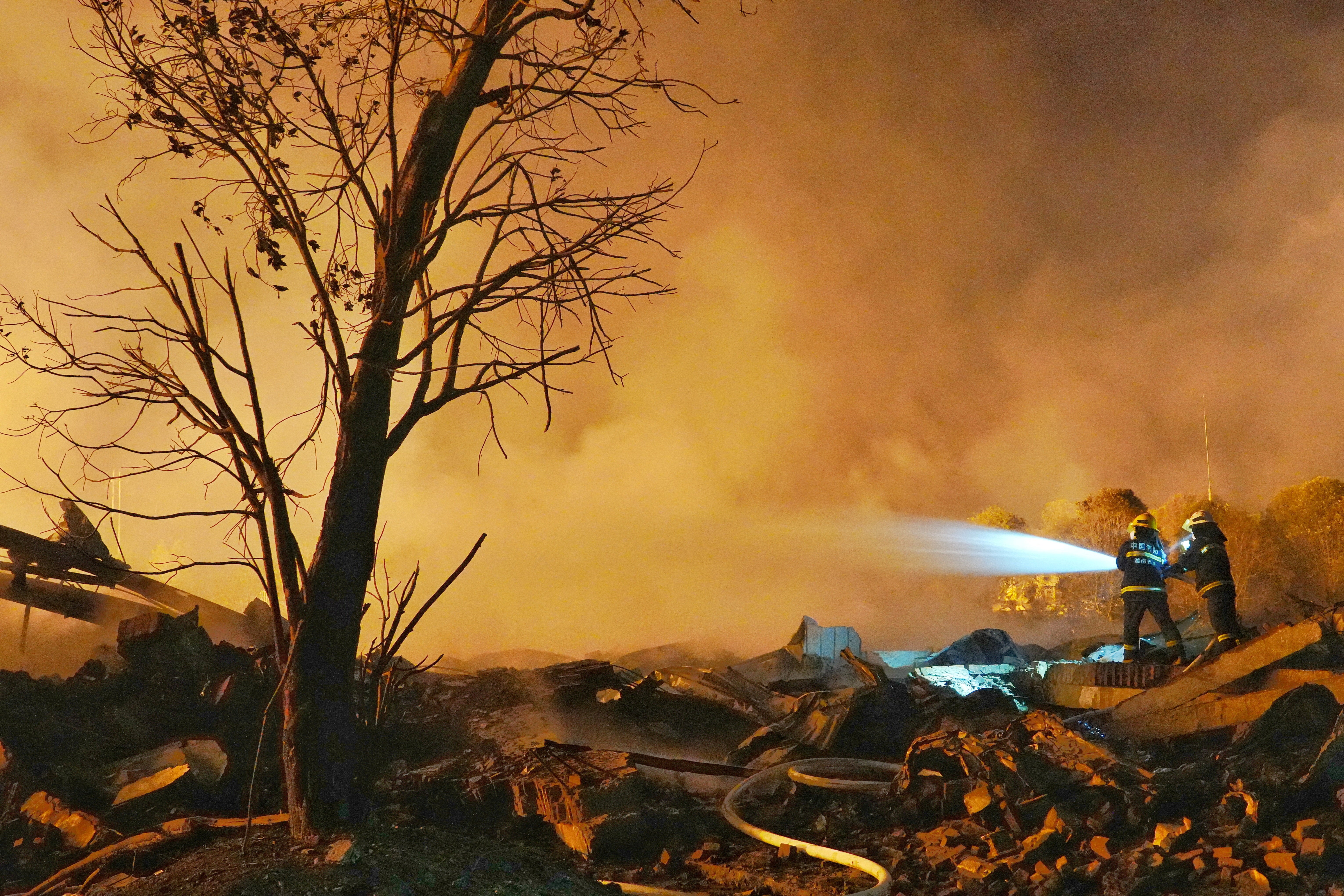 Massive explosion at China fireworks factory kills 26 people | The ...