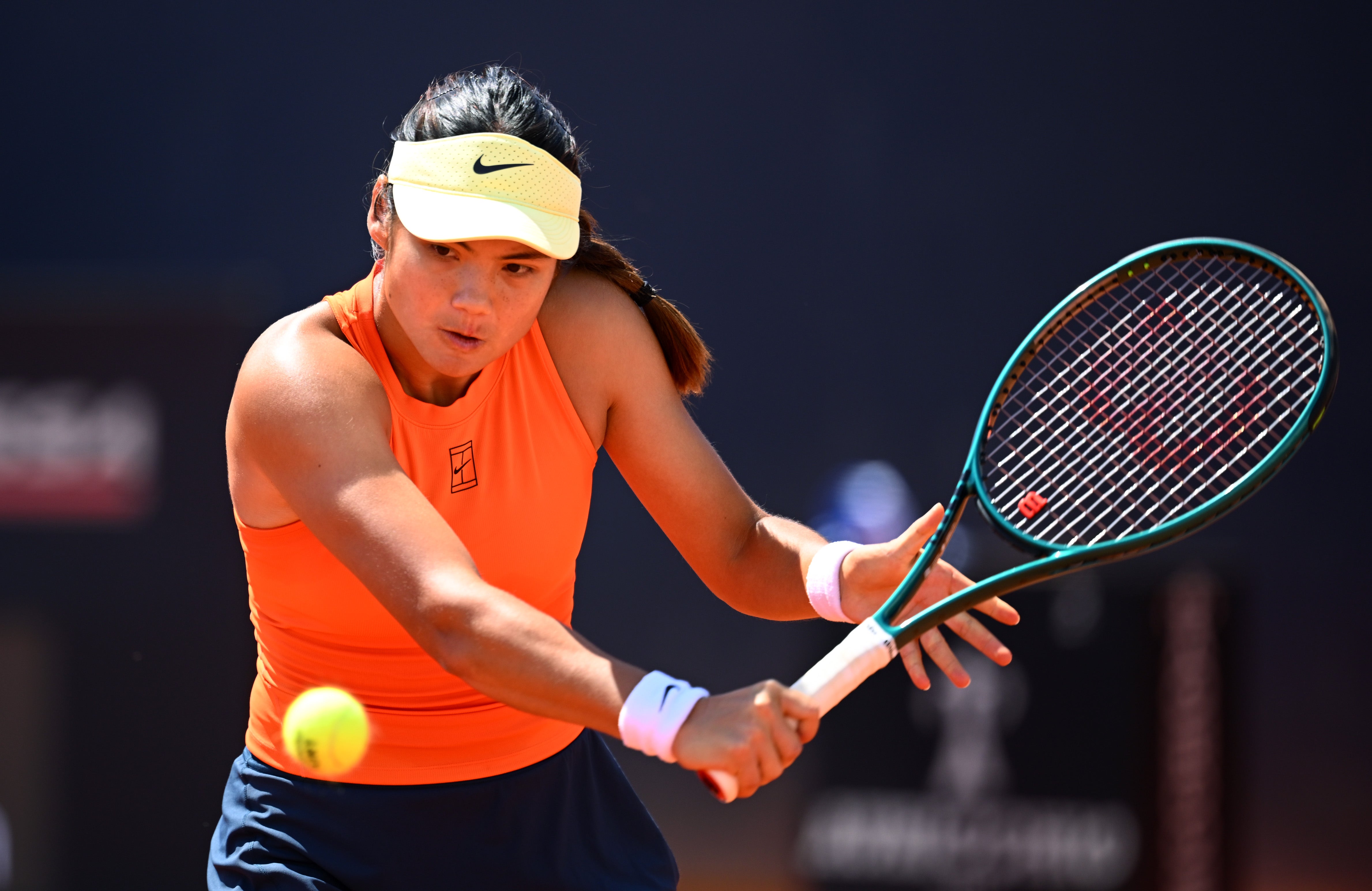 Emma Raducanu edged out by Diane Parry in first match in two months ...