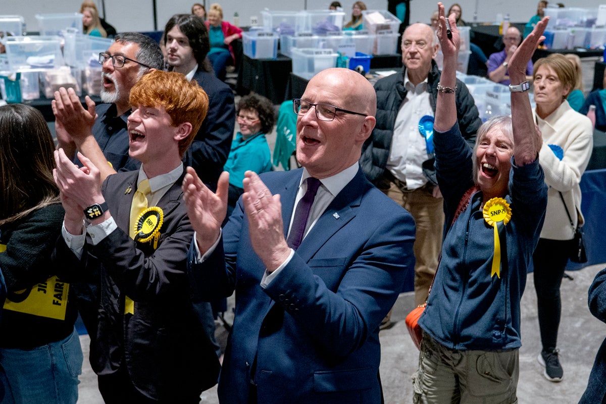 John Swinney declares victory for SNP at Scottish elections | The ...