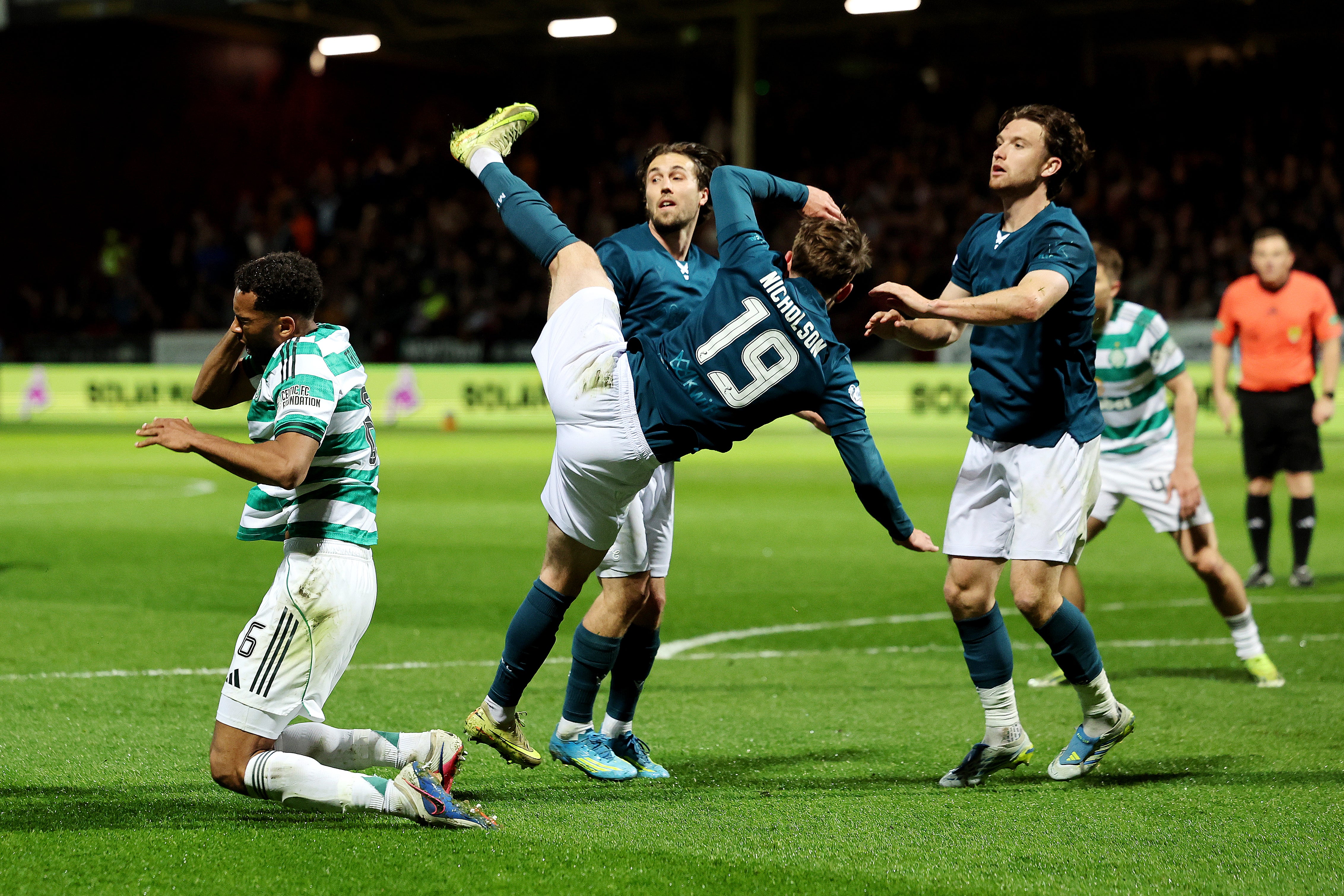 Motherwell v Celtic penalty explained after VAR decision sparks fury ...