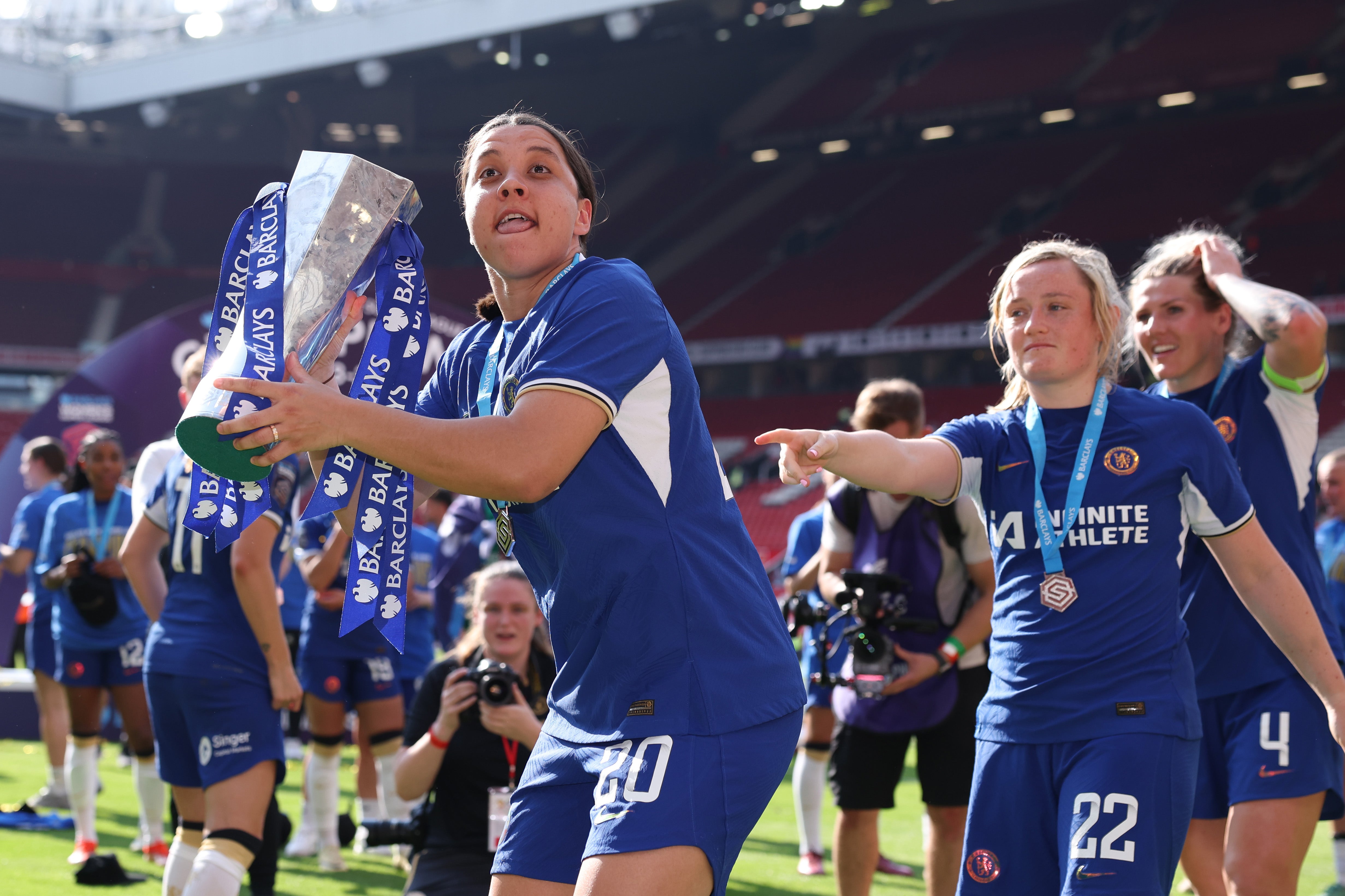 Sam Kerr to leave Chelsea at end of season after six trophy-laden years ...