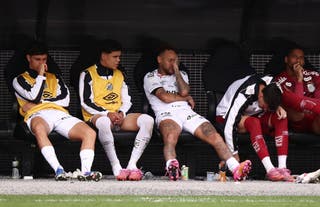 Neymar fumes as he is forced off by substitution error in final match ...