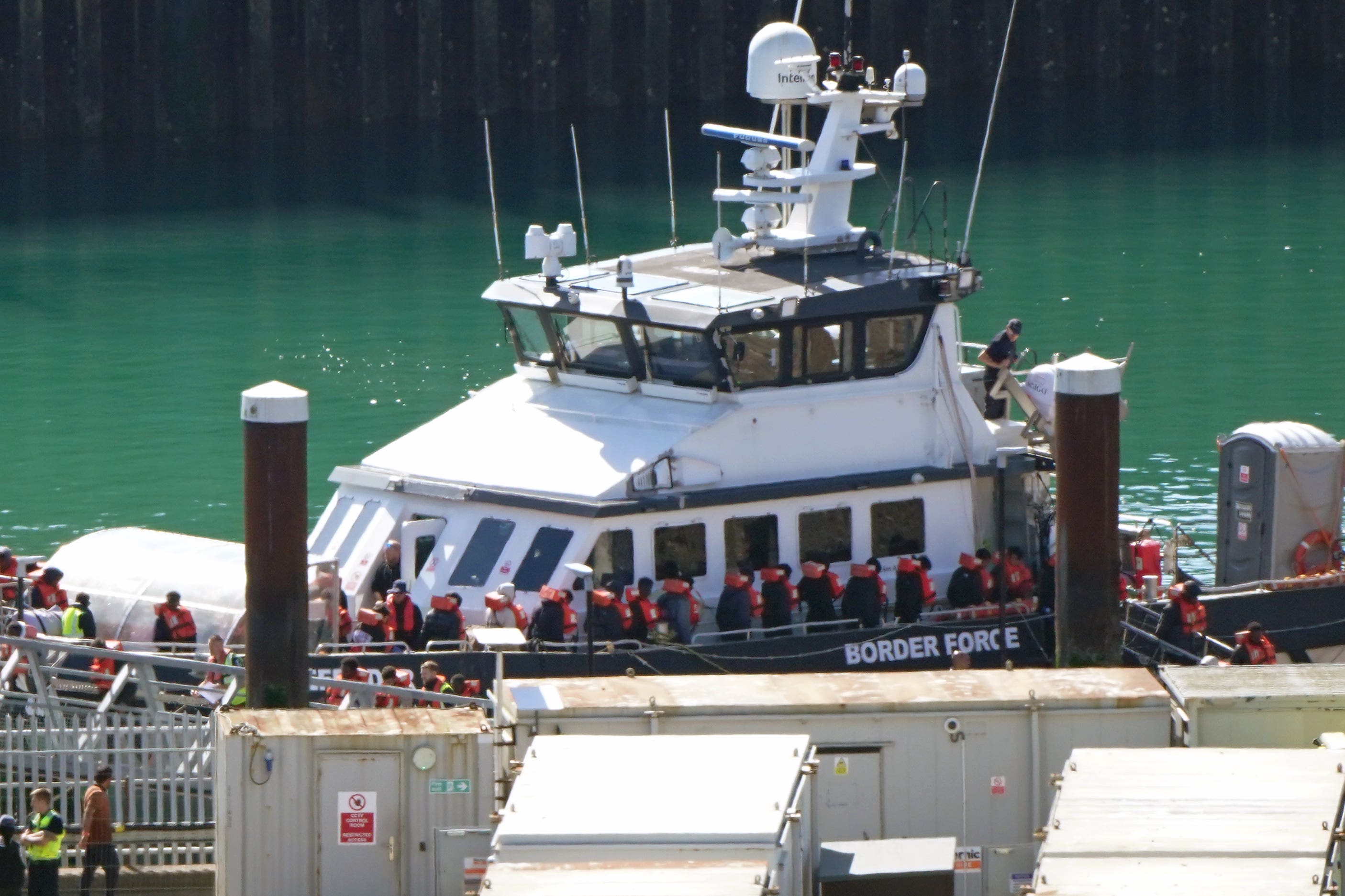 First migrants cross English Channel in nearly two weeks | The Independent