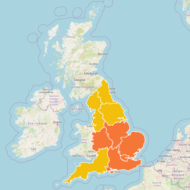 UK heat health alerts upgraded to amber as country braces for bank ...