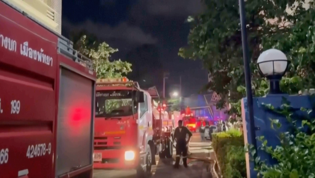 Thailand hotel fire sends hundreds of tourists fleeing as major blaze ...