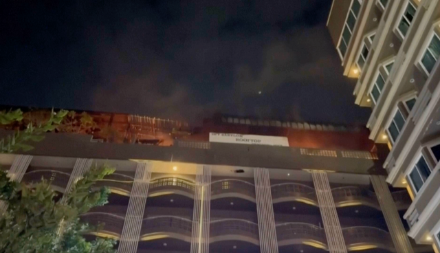 Thailand hotel fire sends hundreds of tourists fleeing as major blaze ...