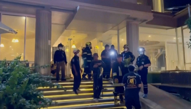 Thailand hotel fire sends hundreds of tourists fleeing as major blaze ...