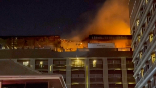 Thailand hotel fire sends hundreds of tourists fleeing as major blaze ...