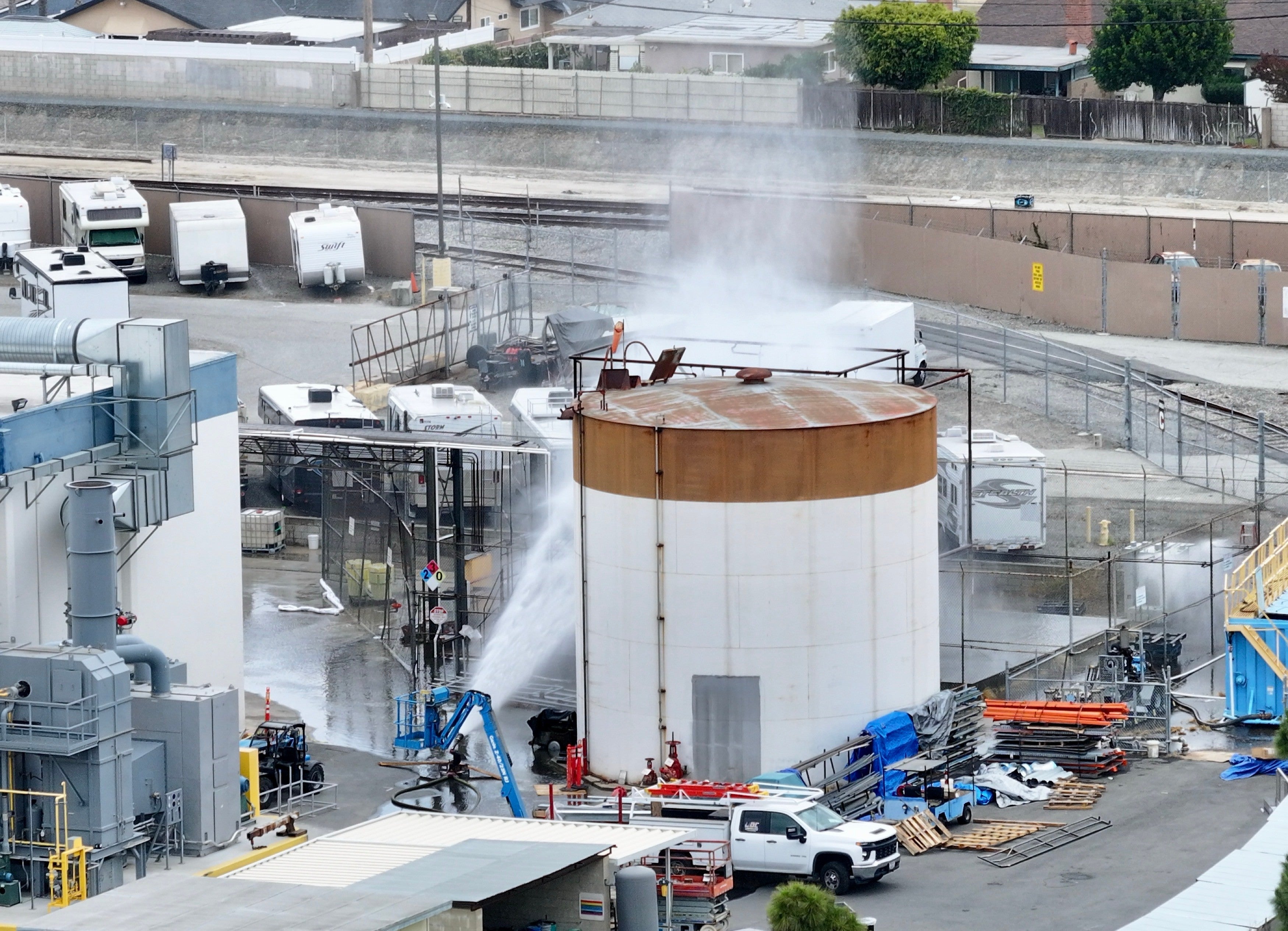 Garden Grove chemical leak: Evacuation orders issued for 40,000 people ...