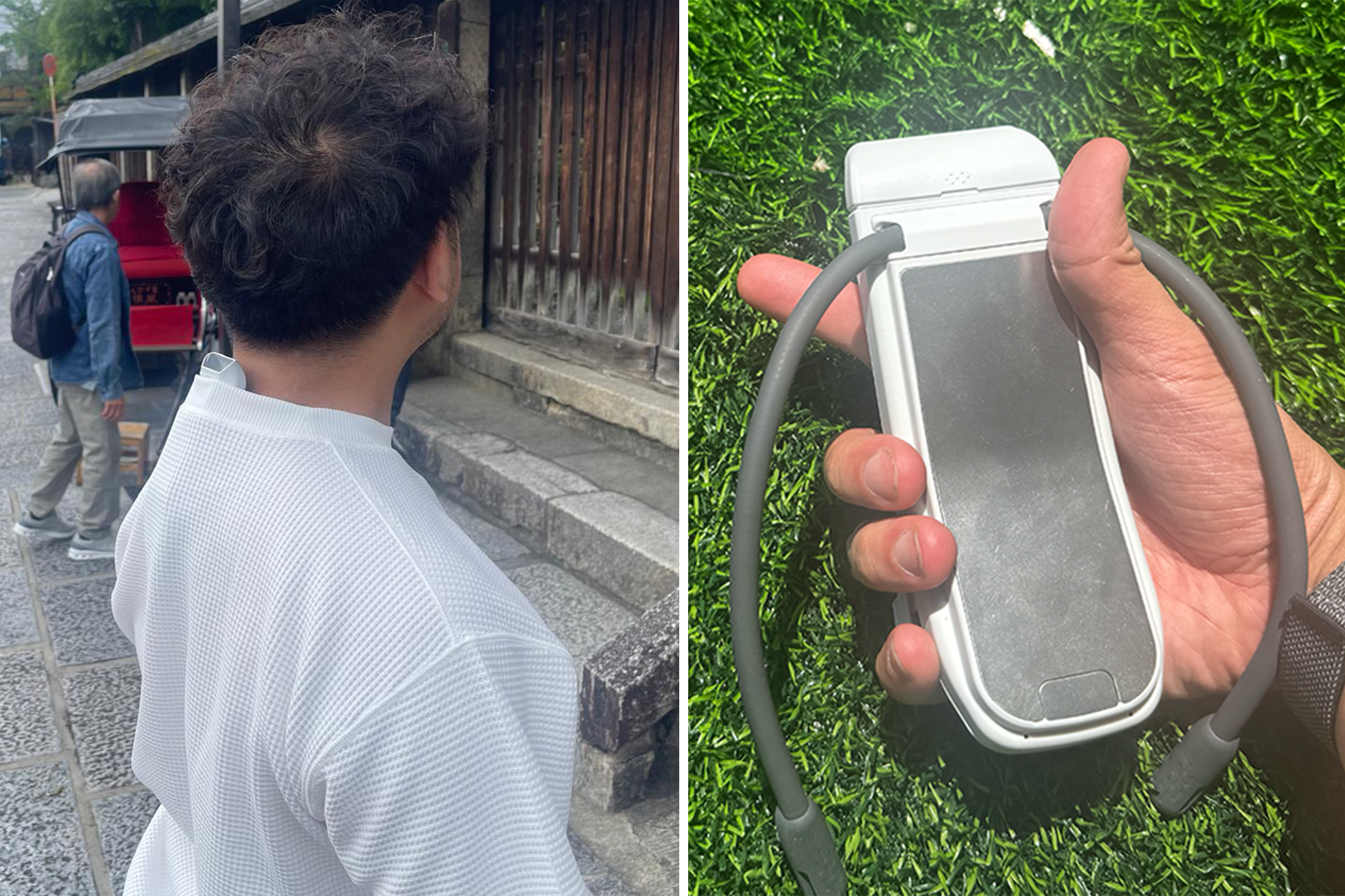 Sony’s new wearable air conditioner is saving me from melting in this ...