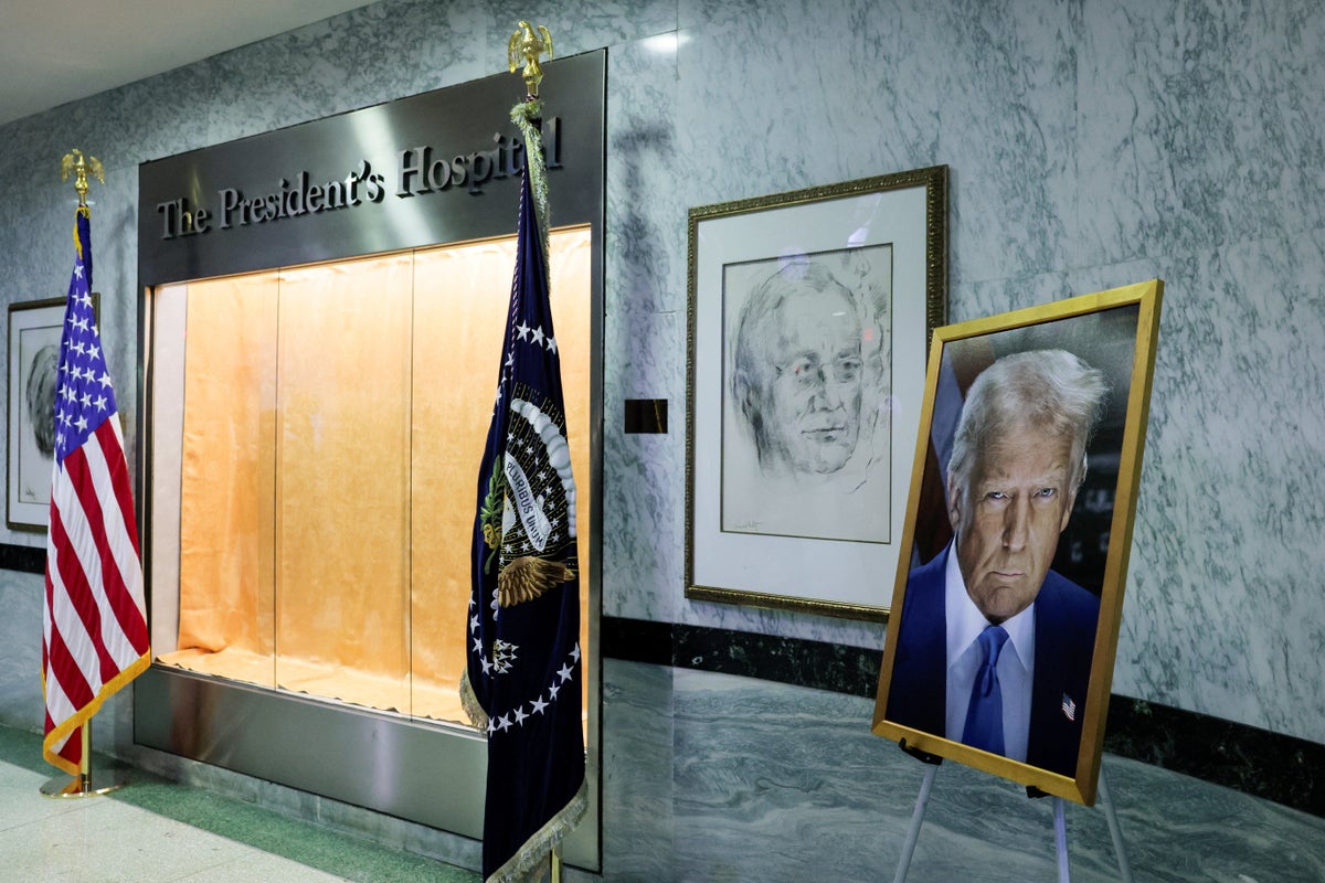 Trump celebrates ‘perfect’ check-up while wounded soldiers recovered ...