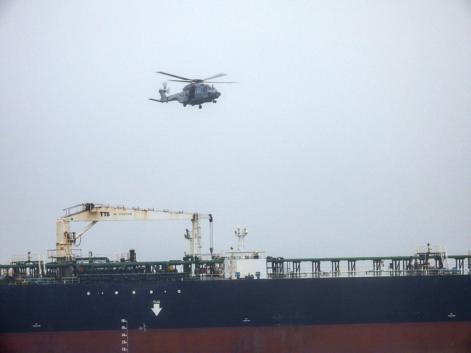 Macron says French Navy, backed by the UK, intercepted a sanctioned ...