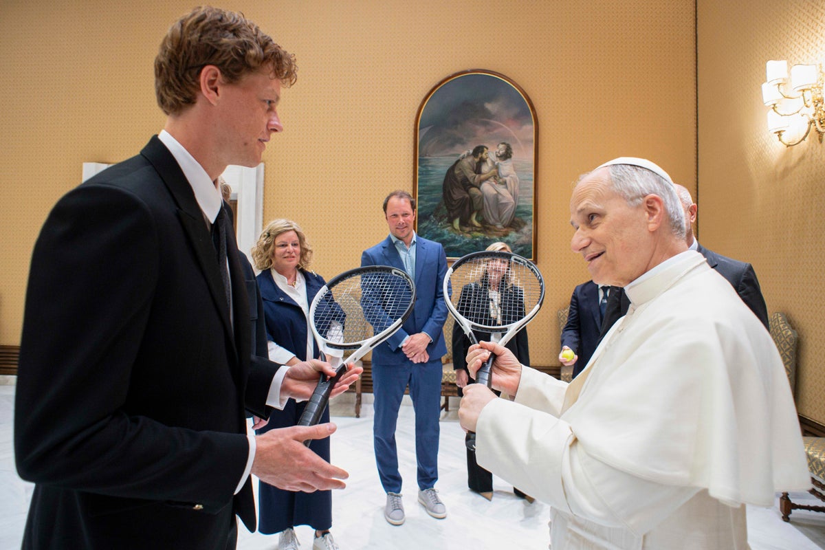Pope Leo plays tennis religiously as part of an…