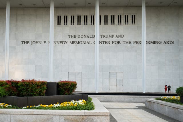 Kennedy Center has removed Trump’s name from its website, but it still ...
