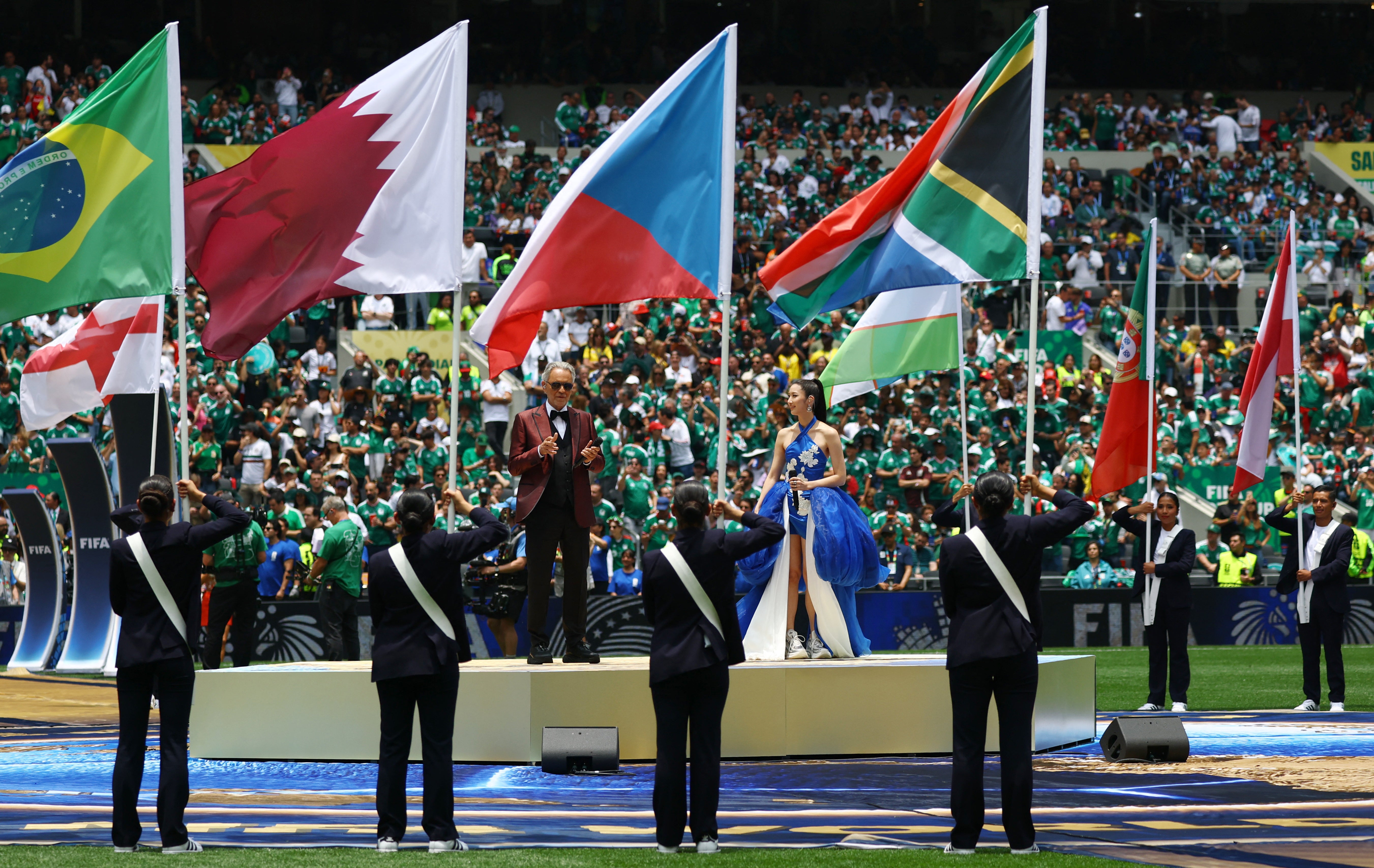 World Cup 2026: US flag booed at opener in Mexico City | The Independent