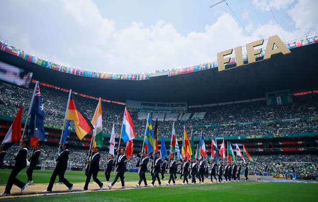 USA flag booed before World Cup 2026 opening game in Mexico City | The ...