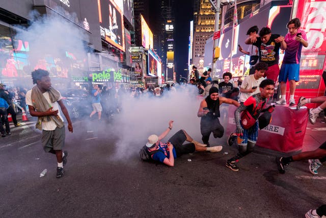 Knicks fan, 17, left in coma after brutal attack near MSG | The Independent