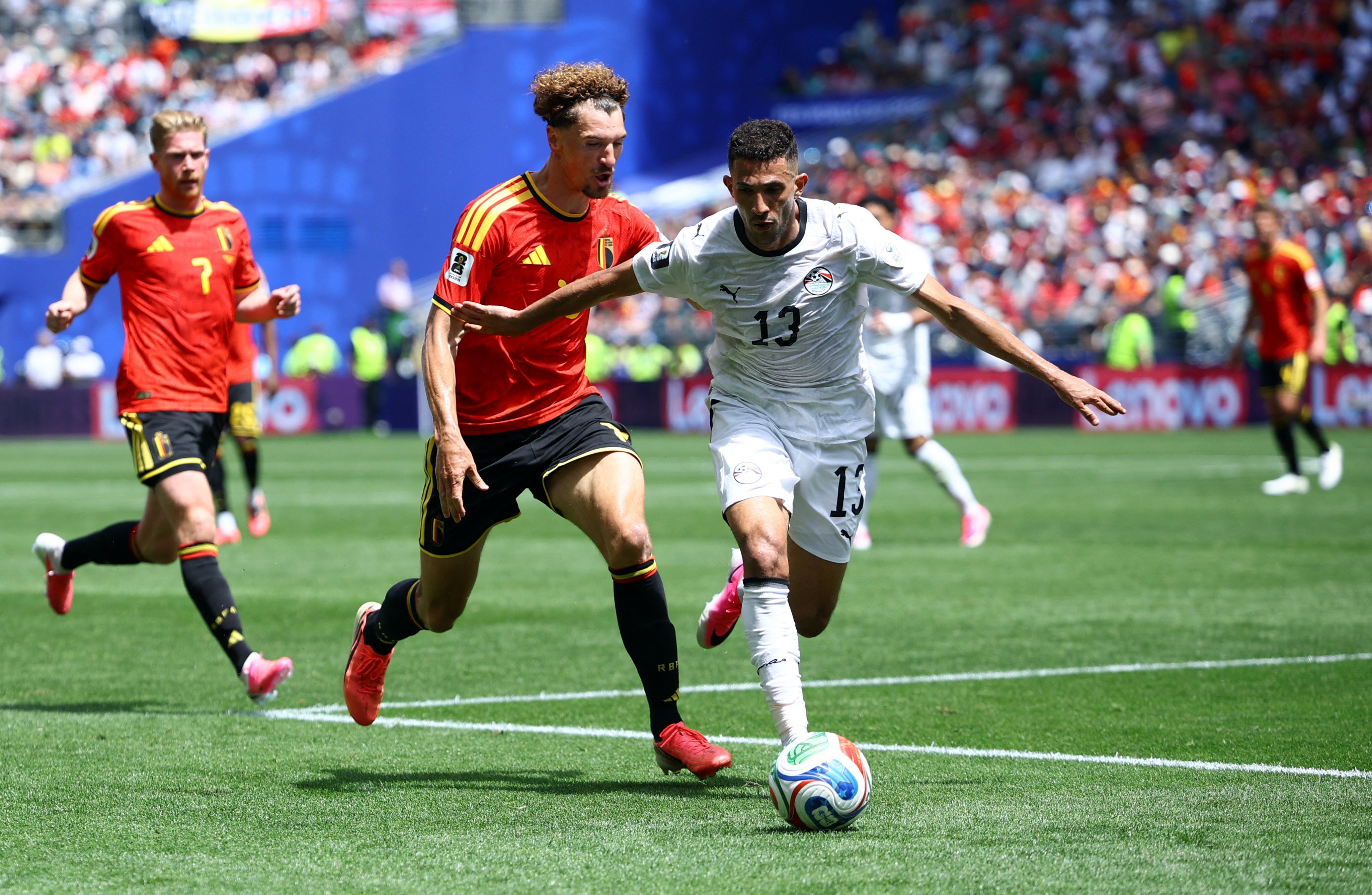 Belgium v Egypt LIVE: Pharaohs look to take advantage of lethargic Red ...