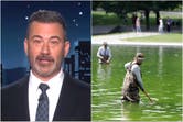 Trump mocked over DC’s algae-infested Reflecting Pool by Jimmy Kimmel ...