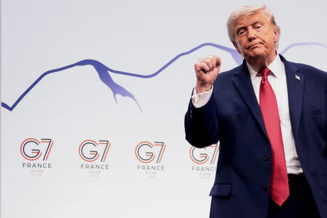 Trump rambles through G7 press conference as he tries to justify Iran ...