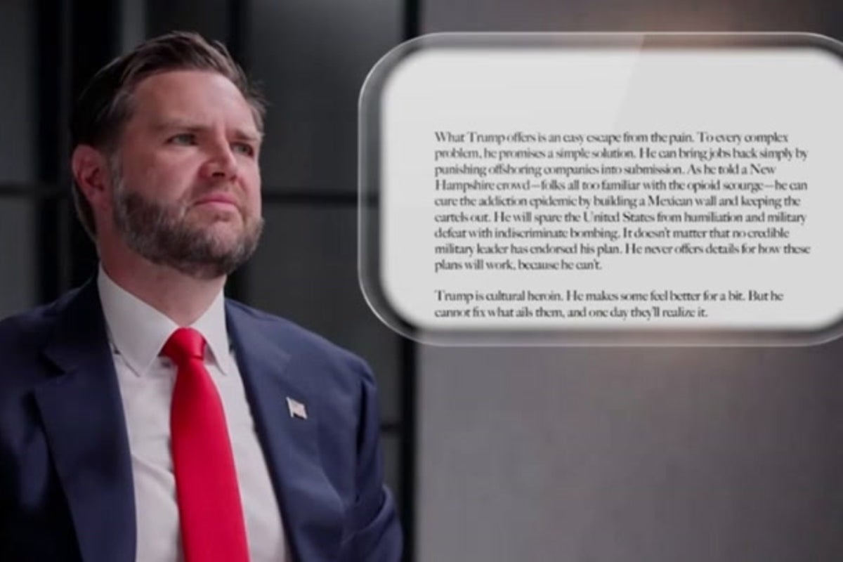 JD Vance left ‘embarrassed’ as past criticisms of Donald Trump ...