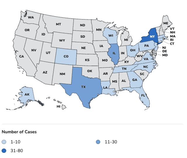 Parasite that causes ‘explosive diarrhea’ is spreading across the US ...
