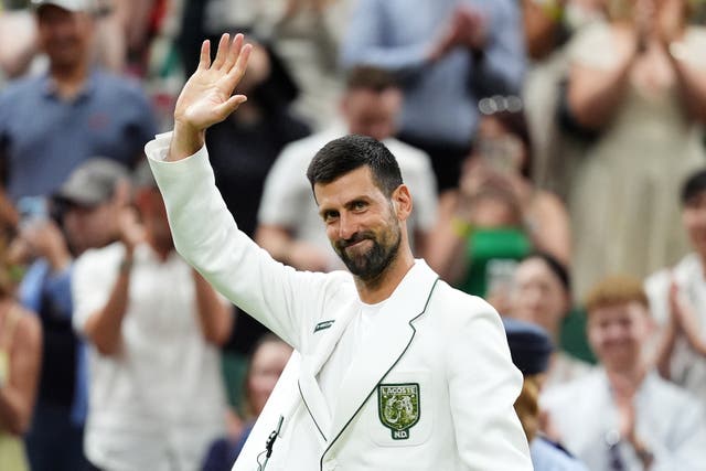 Novak Djokovic v Stefanos Tsitsipas LIVE: Wimbledon 2026 latest scores ...