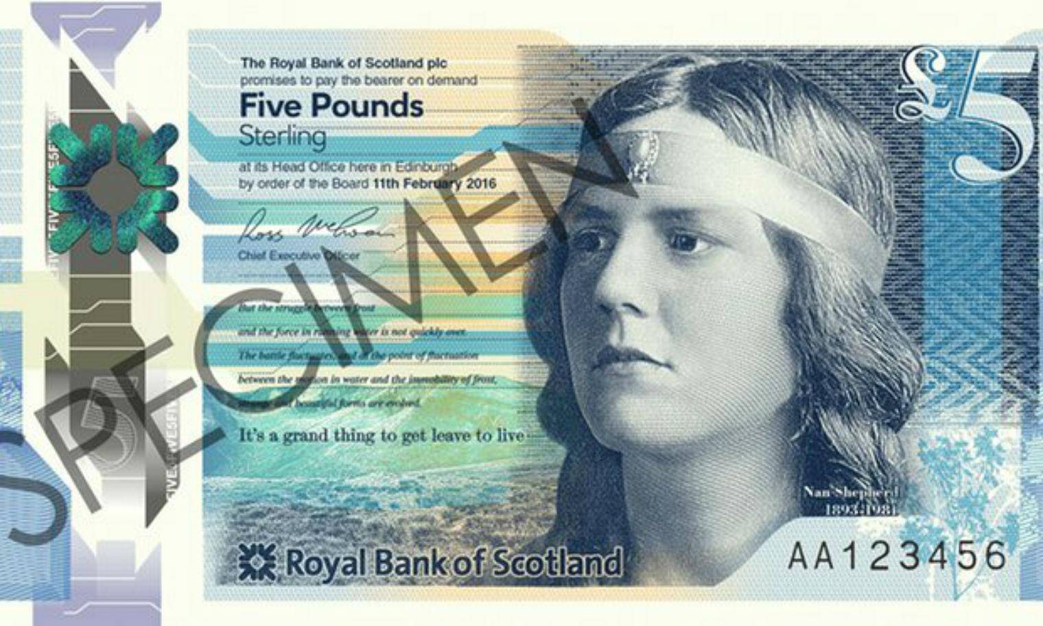 Scotland just put a woman on the new £5 note | indy100 | indy100