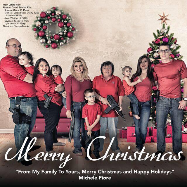 This gun-loving Republican and her gun-loving family celebrate ...