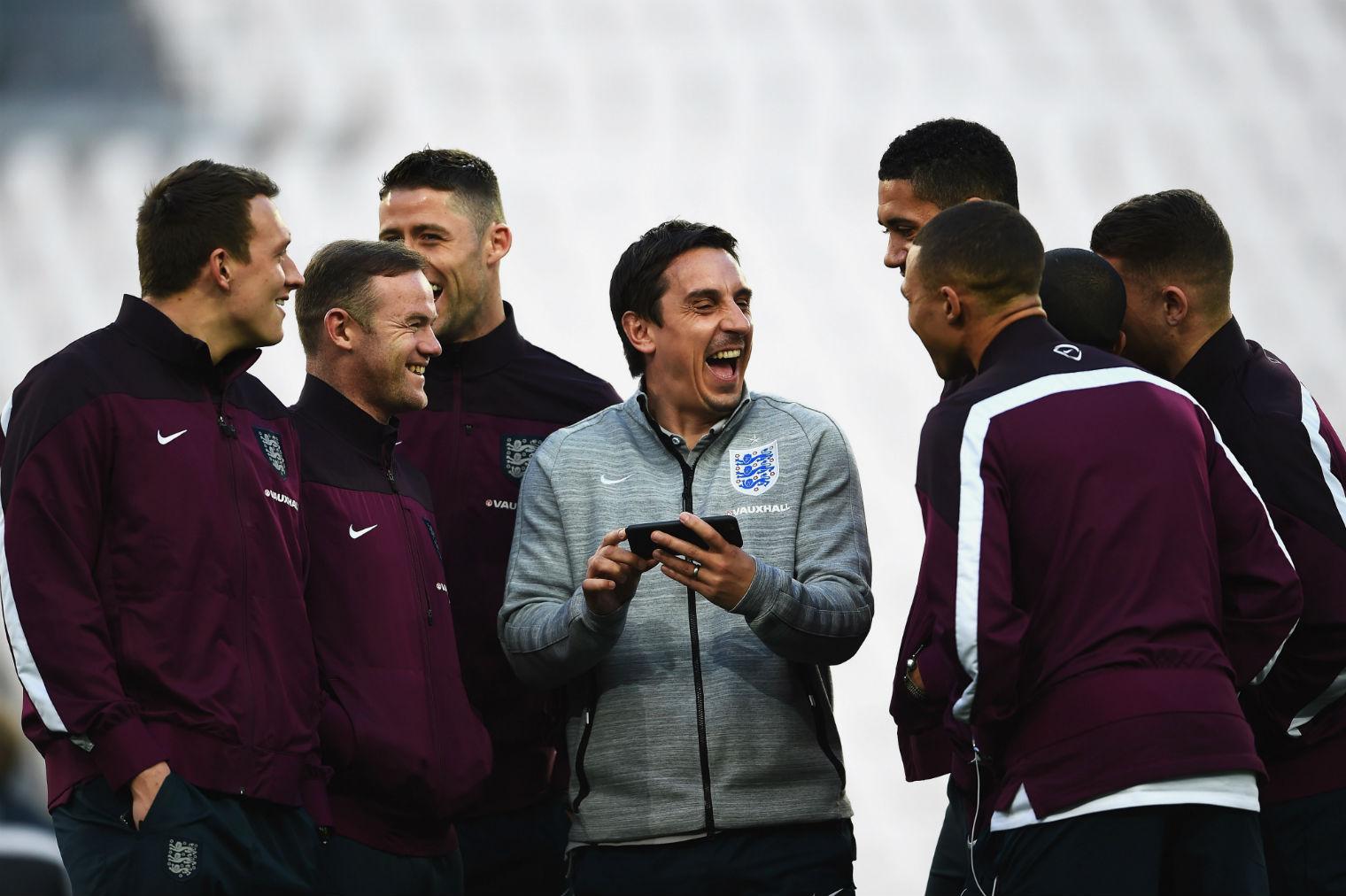 Gary Neville is still mercilessly trolling brother Phil over his ...