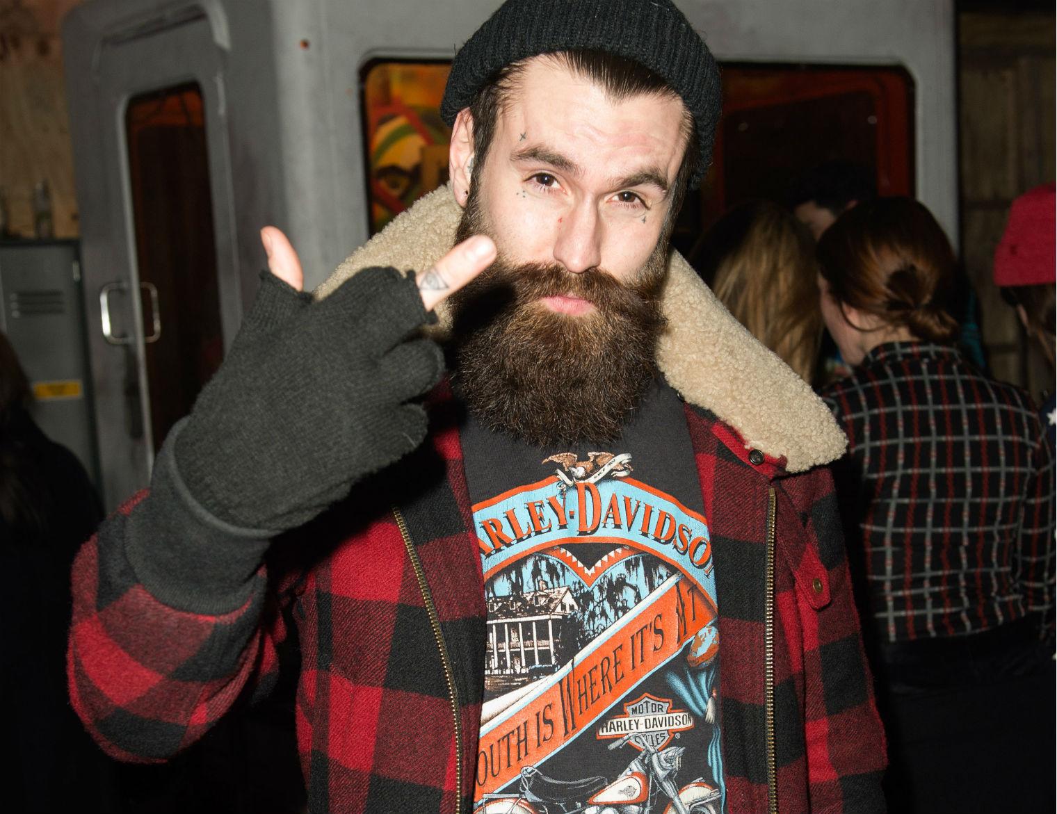 This model says he takes fashion tips from homeless people because ...