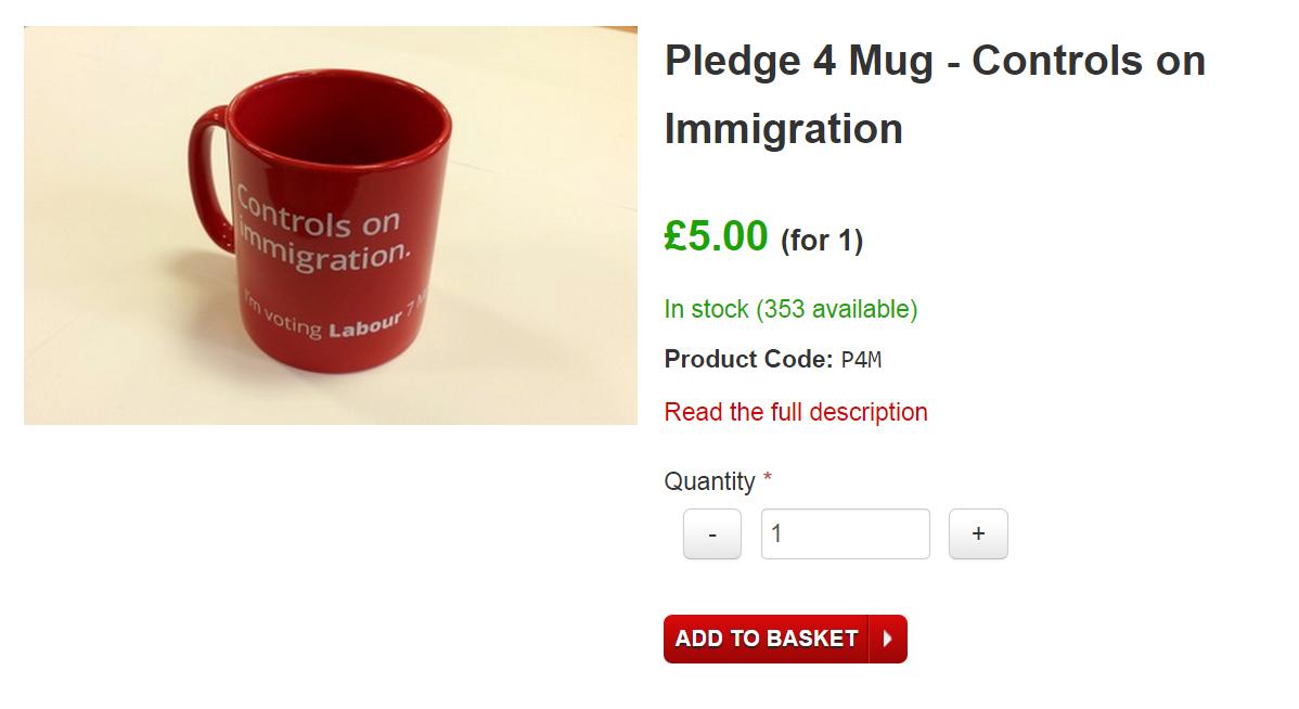 Labour is actually selling an anti-immigration mug | indy100 | indy100