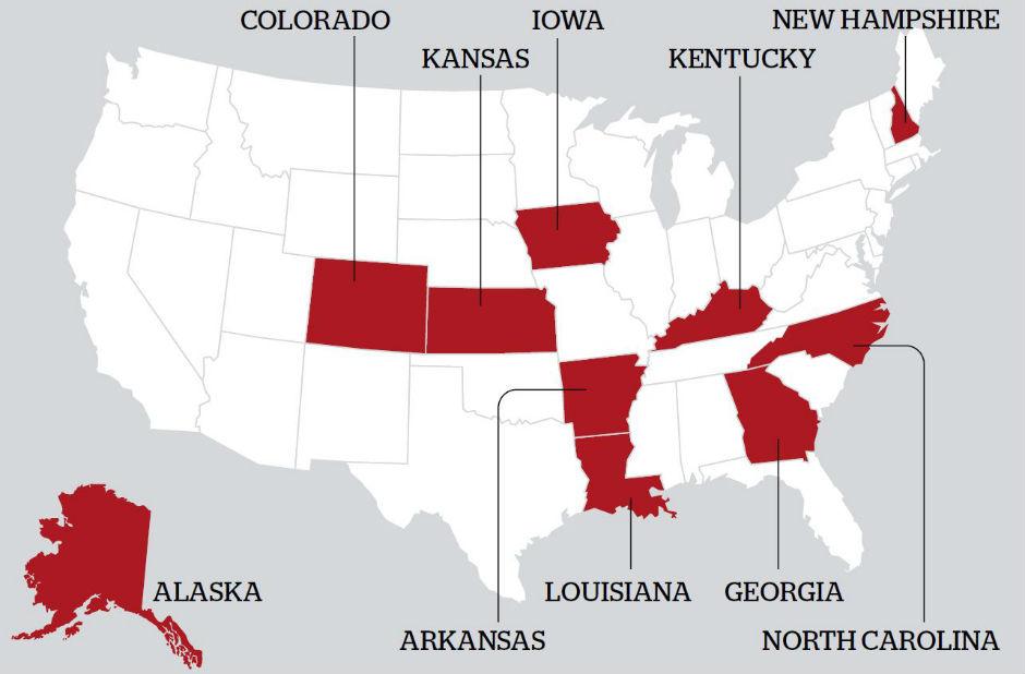 US midterm elections: The states with the most heated contests ...