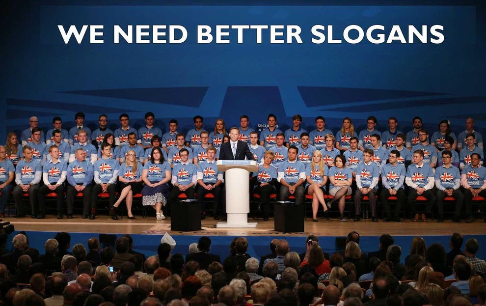 Hey Tories, we fixed your conference slogan for you | indy100 | indy100