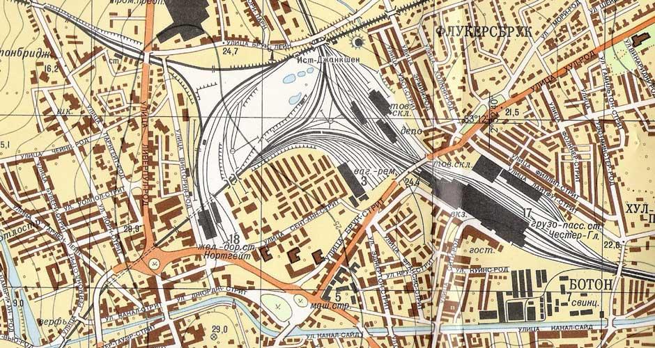 The mystery and strange beauty of Russian maps of the UK | indy100 ...