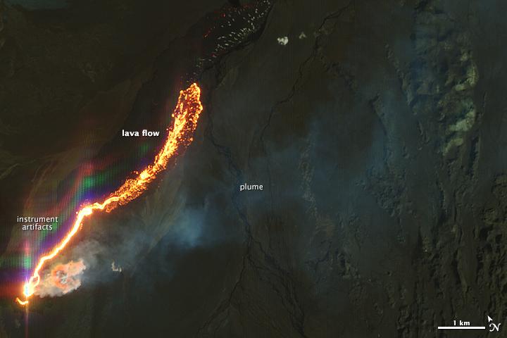 Iceland's Bardarbunga volcano: As seen from space | indy100 | indy100