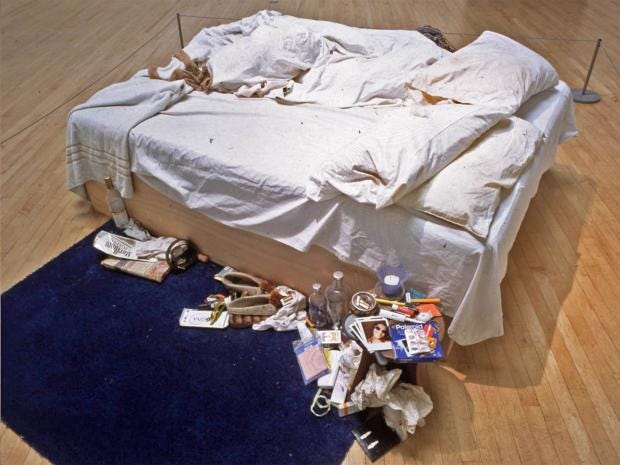 Tracey Emin's bed returns to the Tate after record sale | The Independent