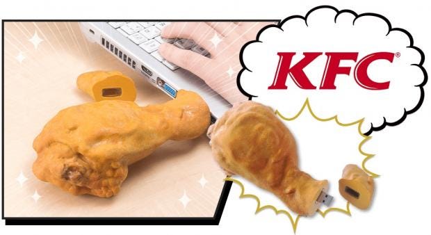 KFC launches fried chicken USB stick | The Independent