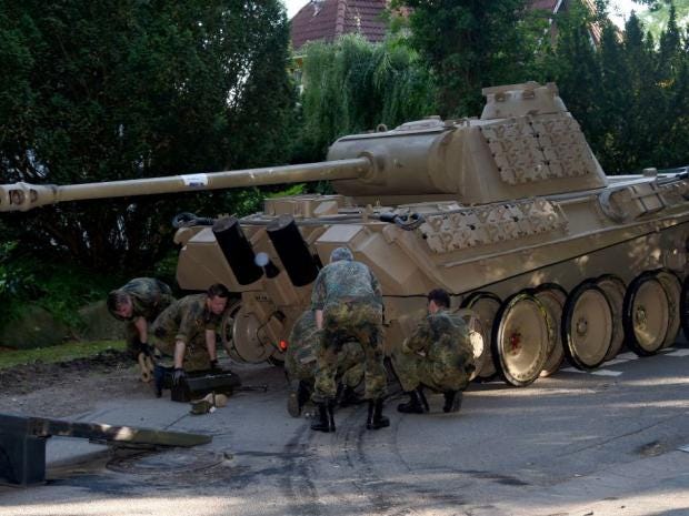 World War Two tank discovered in German man's basement | Europe | News ...