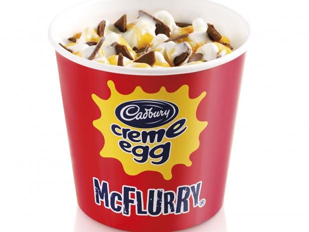 McDonald’s confirms the return of the Cadbury Creme Egg McFlurry in the ...