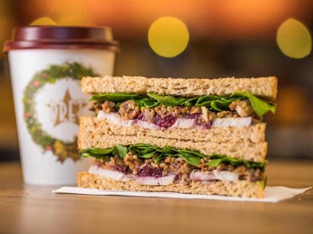 Pret a Manger launch new Christmas menu and gives away 5,000 free ...