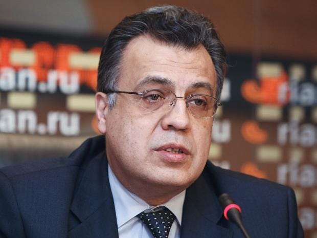 Andrey Karlov dead: The former Russian ambassador to North Korea who ...