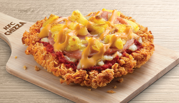 Chizza from KFC! – Drew & Aly