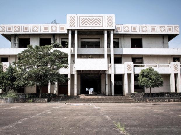 Inside 'Africa's Versailles': Mobutu's palace estate lies in ruin 20 ...