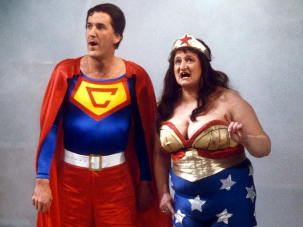 Bella Emberg: Actress whose Blunder Woman antics made her a comedy hero ...