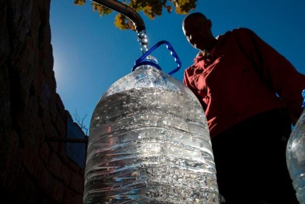 Cape Town drought-affected residents now on 50 litres of water per day ...