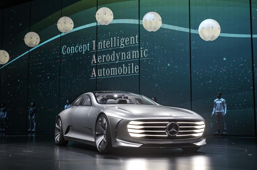 Mercedes-Benz Concept IAA: Frankfurt motor show concept previews future ...
