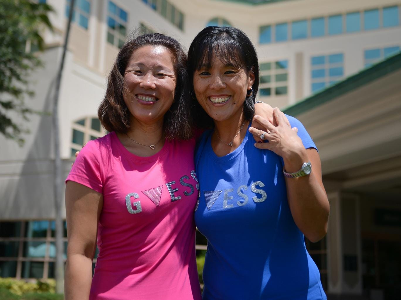South Korean sisters reunited 40 years after taking…
