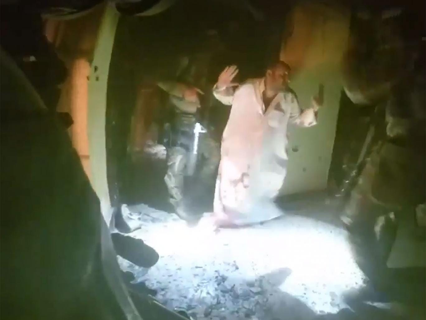 Video shows raid on Isis compound in which US commando…